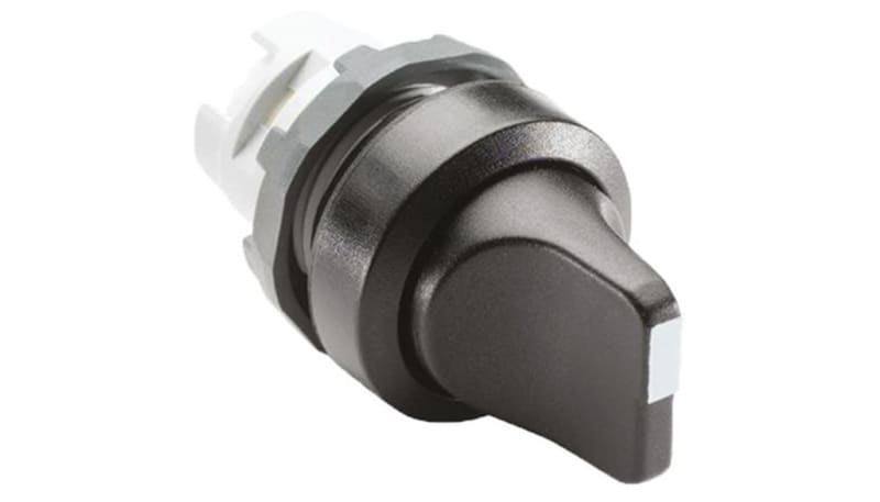 ABB M2SS2-60B11 2Pos Knob, A&C, Blk, 1N0-1Nc