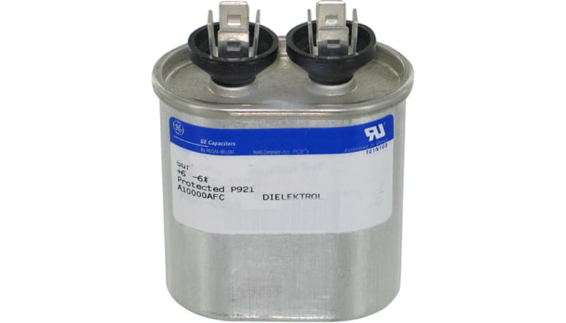 CAPCOM, formerly Genteq 27L571 Capacitor, Polypro Metallized, Cap 4 uF ...