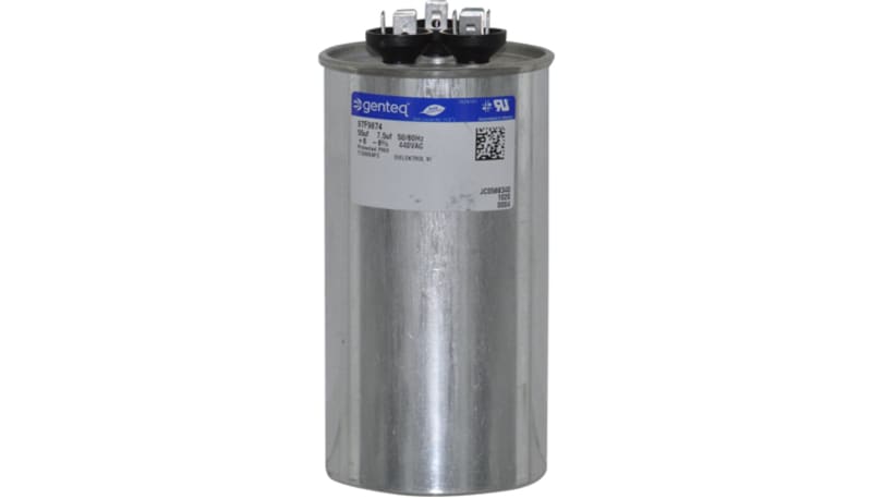 CAPCOM, formerly Genteq 97F9874 Capacitor;Cap 55uF;Moter Run;440VAC ...