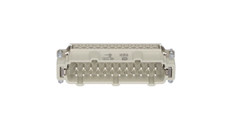 HARTING 09330242601 Rectangular Plug Insert, 24+PE, 24B, 14-18AWG ...