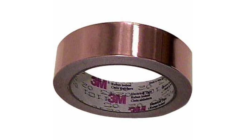 3M 1170-3/4"X18YD Tape, Shielding, Aluminum Foil,Conductive Acrylic, 0. ...