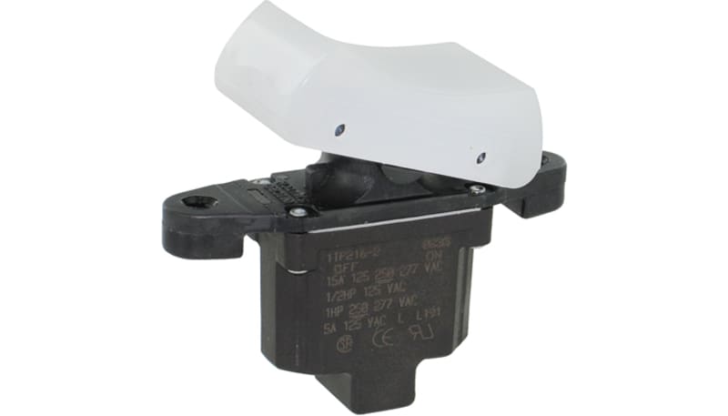 Honeywell 1TP216-2 Rocker Switch, 1 Pole, 2 Position, Screw Terminal ...