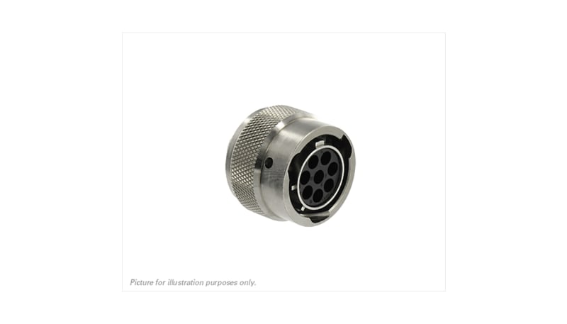 Souriau-Sunbank by Eaton UT06128SH Connector, Metal Circular, Str Plug ...