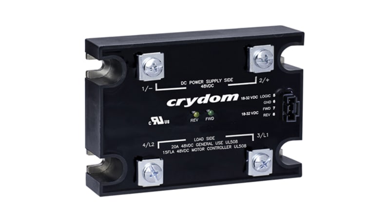Sensata - Crydom DP4RSA60D20B2 Contactors Solid State Reversing 20A 0.2 ...