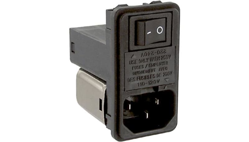 Qualtek Electronics Corp. 882-10/018 PwrEntryMod,Filter/Fuse/Switch ...