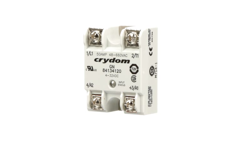 Sensata - Crydom 84134120 Relay, SSR, Zero-Switching, 50A, Ctrl-V 4 ...