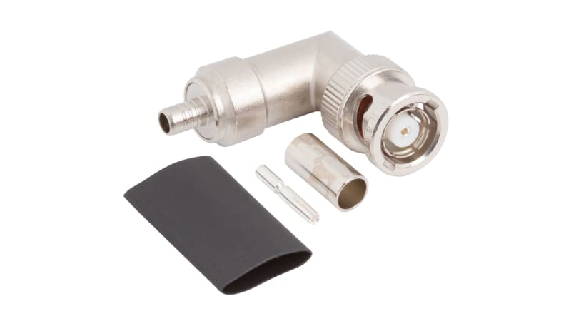 Amphenol RF 031-5179 Connector; RF; BNC Right Angle Crimp Plug for RG ...