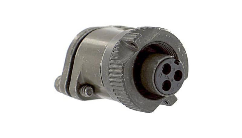 Amphenol Industrial MS3106R10SL-3S Connector Cylindrical Plug Straight ...