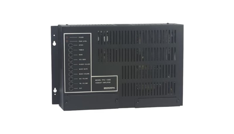 Bogen Communications, Inc. TPU100B Amplifier, 100 W (RMS), 70 Hz to 15 ...
