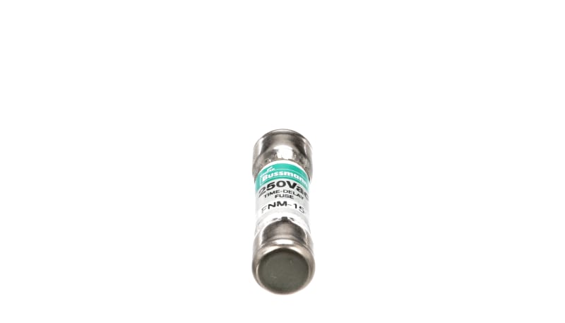 Bussmann by Eaton FNM-15 Fuse, Cylinder, Time Lag, 15 A, 5AG, 0.41x1.5 ...