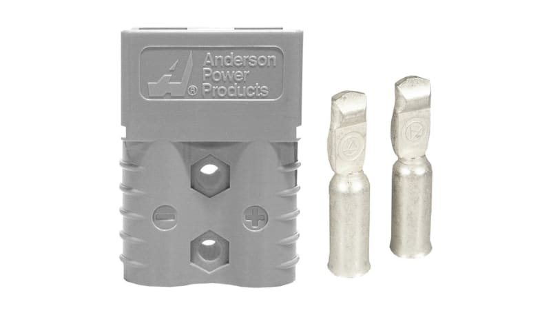 Anderson Power Products 6800G2 Power Connector Housing Gray SB 120 ...