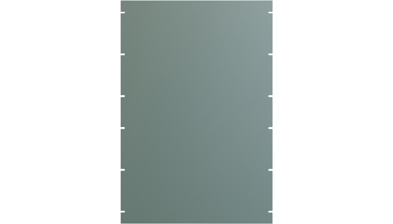 Hammond Manufacturing PBPA19028GY2 Panel, Rack, 19 in., 28 in ...