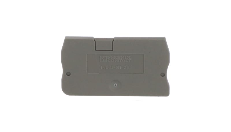 Phoenix Contact 3030417 End Cover Term Blk Gray 48.6 mm L 2.2 mm W 29.1 ...