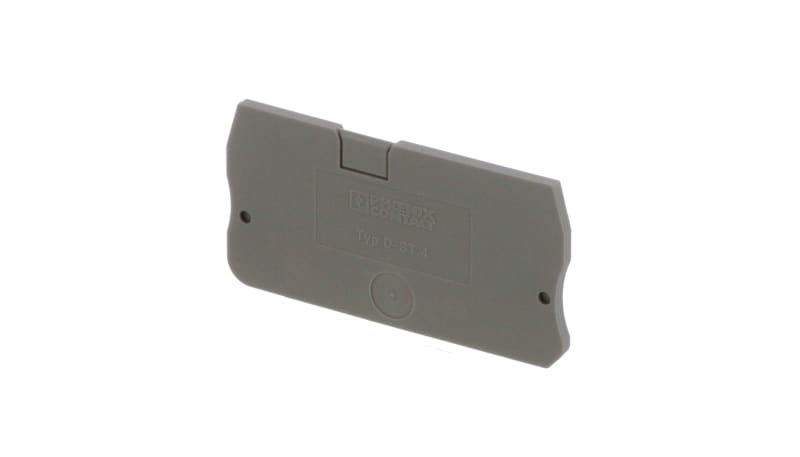 Phoenix Contact 3030420 End Cover Term Blk Gray 56 mm L 2.2 mm W 36.5 ...