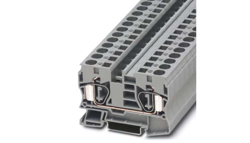 Phoenix Contact 3036123 Conn Term Blk Feed Thru 1 2 16-6 AWG 600 V 65 A ...