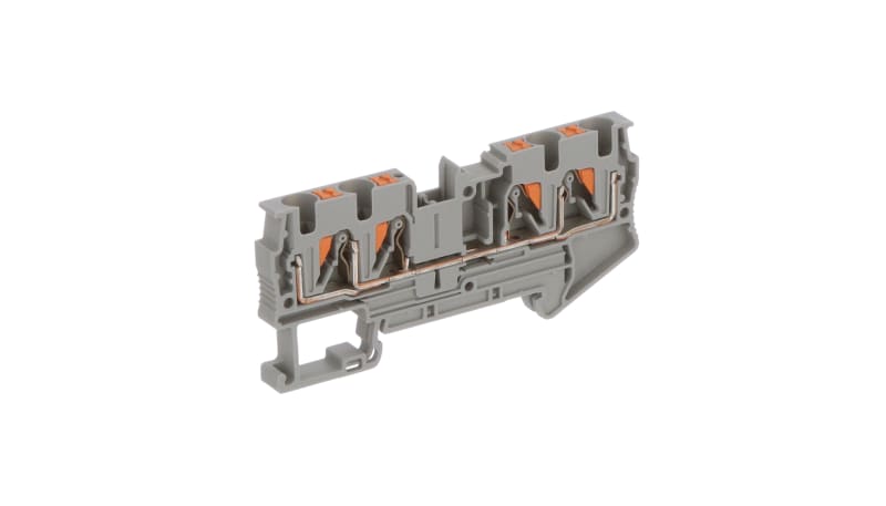 Phoenix Contact 3211797 Conn Term Blk DIN Rail Feed Thru Push-In Conn ...
