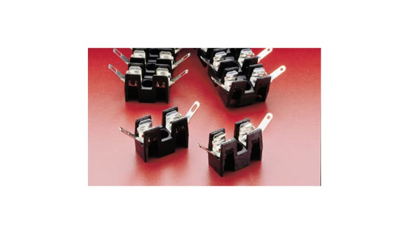 Littelfuse 02540001Z 10A PCB Mount 5 x 15mm Cartridge Fuse Block, 300 V ...
