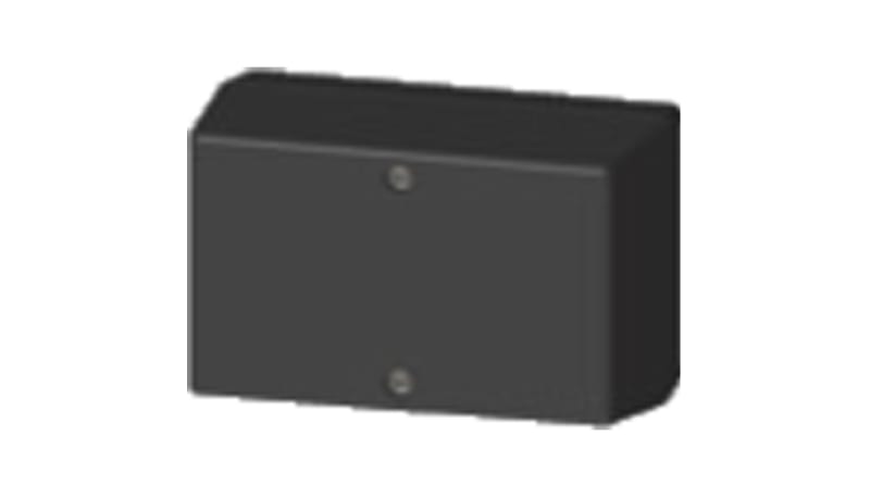 Serpac 222R,BK Enclosure, Box-Lid, Desktop, Plastic, Black, 4.1x2.6x2In ...