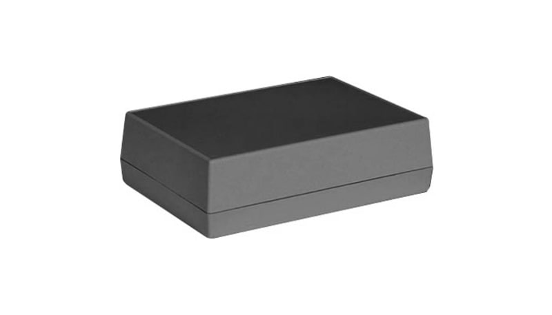 Serpac 172I,BK Enclosure, Box-Lid, Desktop, ABS,UL94HB, Black, 6.88x4 ...
