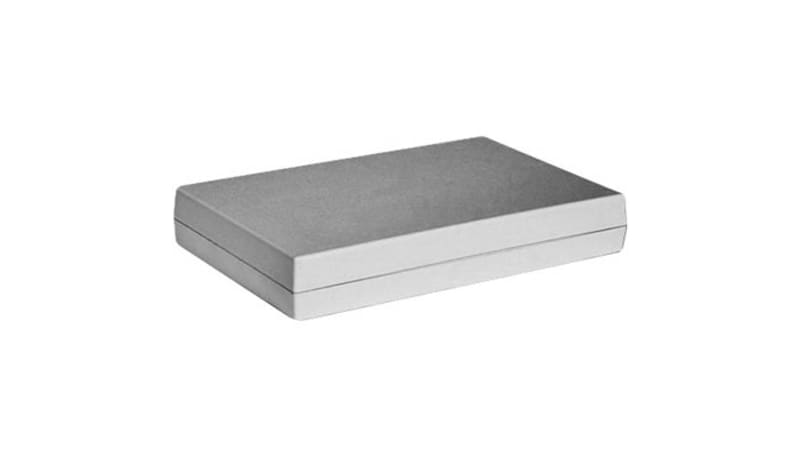 Serpac 191I,GY Enclosure, Box-Lid, Desktop, Plastic, Gray, 9.5x6.34x1 ...