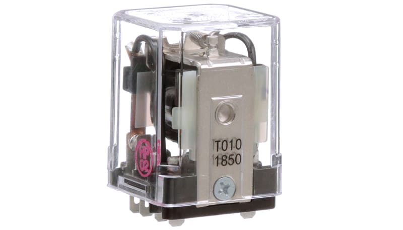 TE Connectivity KUMP-11D18-24 Relay, E-Mech, DPDT, 15A, Ctrl-V 24DC, Vol-Rtg 277AC, 9 Pin, KUMP ...