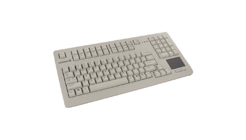 Cherry Americas G80-11900LPMUS-0 Keyboard, Compact, PS/2, LightGrey ...