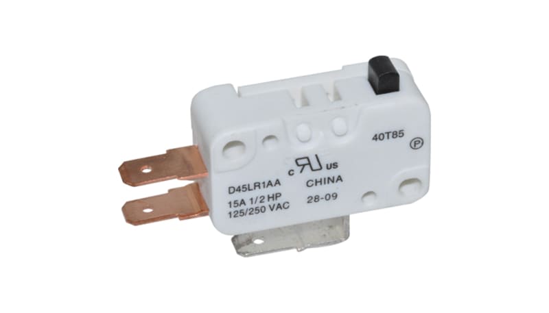ZF Electronics D45LR1AA Switch, Button, 16 A, 250 V, Thermoplastic ...