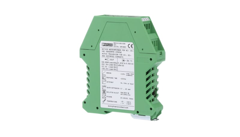 Phoenix Contact 2814744 Transducer, MCR Current Measuring Transducer ...