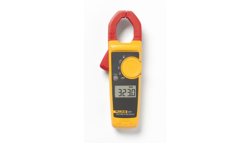 Fluke FLUKE-323 Clamp Meter, 400A AC, True-RMS, 600V, 323 Series