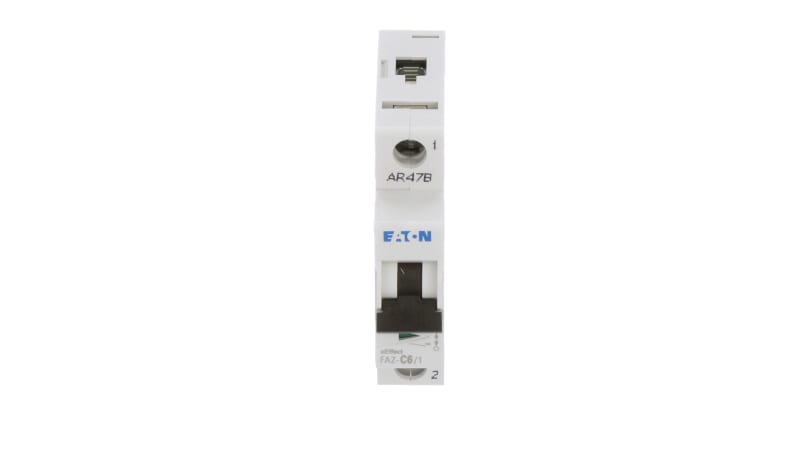 Eaton - Cutler Hammer FAZ-C6/1-SP Miniature Circuit Breakers, T/M, UL1077, Toggle, C Curve, 1P ...
