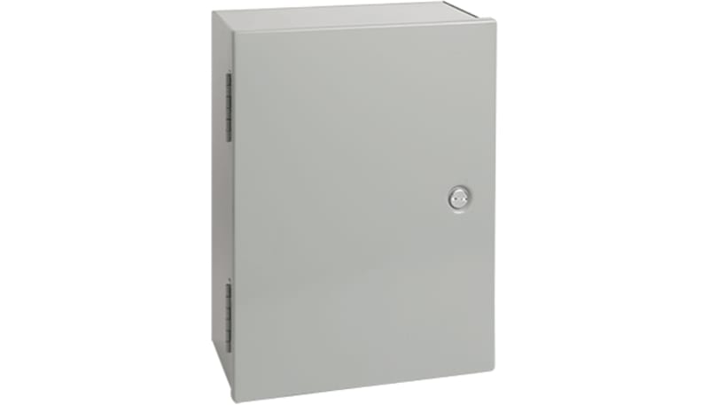 nVent HOFFMAN A30N24BLP Enclosure, Box-Lid, WallMnt, Steel, 30x24x8.62 ...