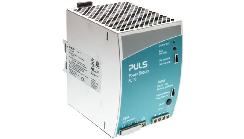RS COMPONENTS UK SL10.300 3 PHASE I/P PSU W/POWER BOOST24-28V 240W