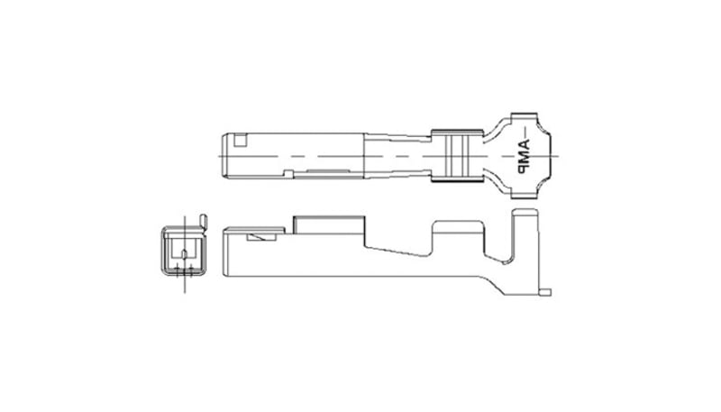 TE Connectivity 1565079-1 Grace Inertia PCB Conn Contact, Female, Crimp ...