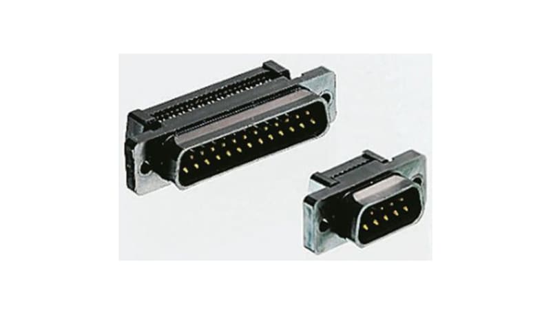 TE Connectivity 4-1393486-3 2.74mm Pitch 15 Way IDC D-Sub Ribbon Cable ...