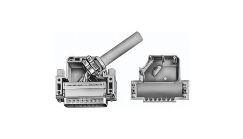 TE Connectivity 6-1393738-1 D-Sub Cable Housing Shielded 25 way