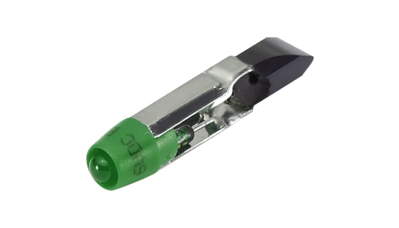 EAO 10-2113.1065 LED,Single Color,T5.5,Green,Lumi Intensity 1050 mcd,4/ ...