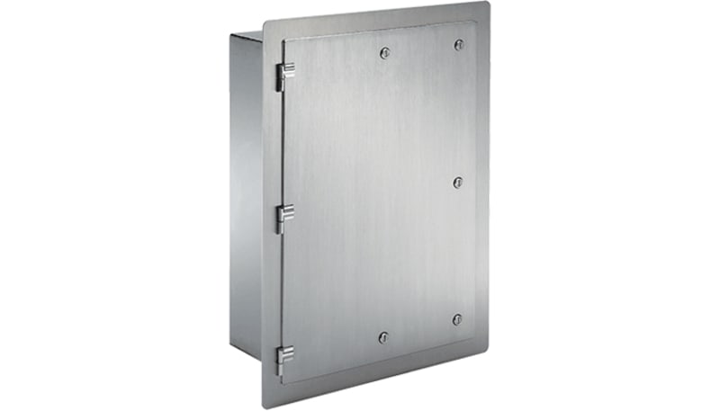 nVent HOFFMAN AFM20206SS Flush Mount Hinged , 20.00x20.00x6.00, SS Type 304