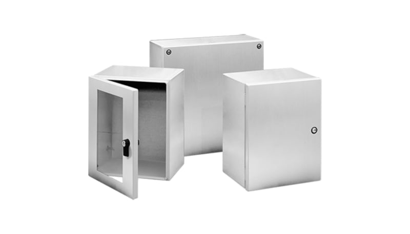nVent HOFFMAN LHC252015SS Hinged Cover, 1/4 Turn Latch, Type 4X ...