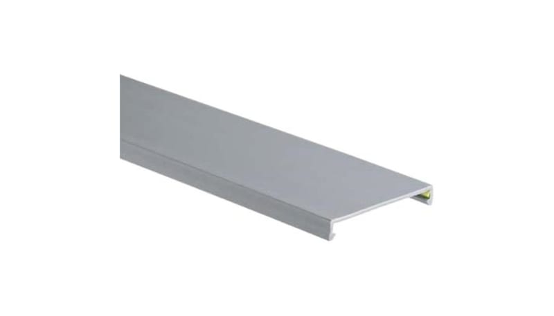 Panduit C1LG6 Type C Wiring Duct Cover, PVC, 1"W x 6, Panduct PanelMax ...