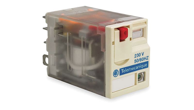 Schneider Electric RPM42F7 4PDT Panel Mount Relay Plug In 15 A 120V ac