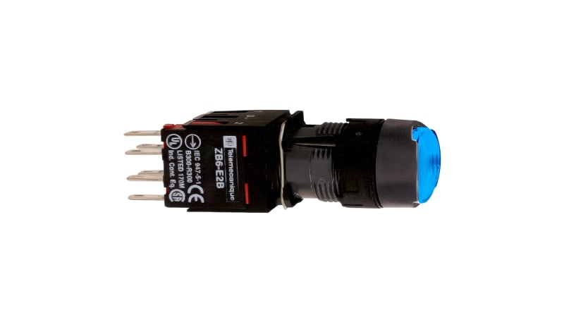 Schneider Electric XB6AF6B5B PUSHBUTTON 250VAC 1.5AMP XB6 +OPTIONS