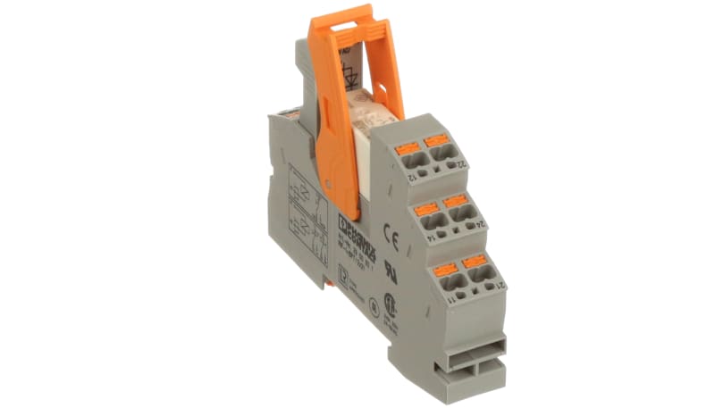 Phoenix Contact 2903339 Relay Module, SPDT, 250VAC, 250VDC/230VAC, 10A ...