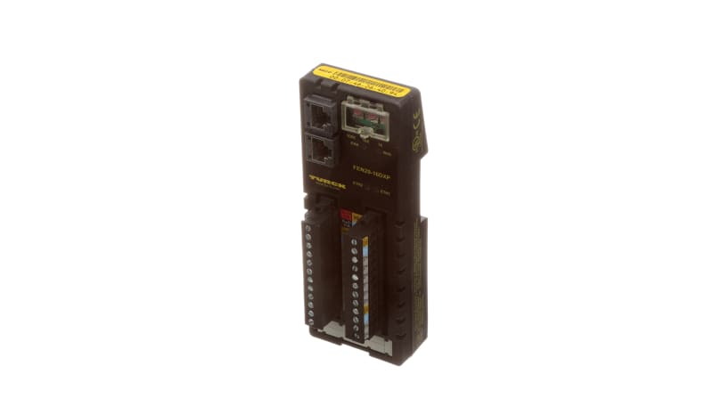 Turck FEN20-16DXP Ethernet I/O Station, 16 Configurable Channels, 12-30VDC, PNP, IP20, F6931089