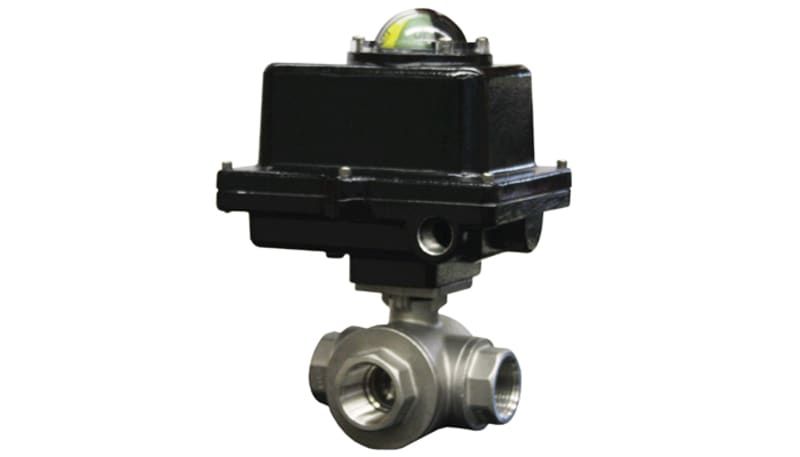 Dwyer Instruments WE31-FMI04-T2-C 1-1/4" Exp Electric Modulating, Flow ...