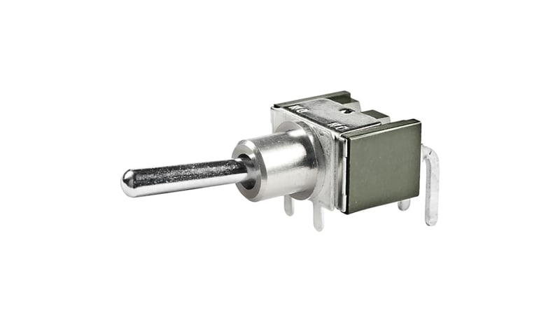 NKK Switches M2012SA2W30 ANGLE PC MOUNT MINIATURE TOGGLE
