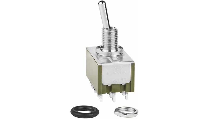 NKK Switches M2042SD3W01 BUSHING MOUNT MINIATURE TOGGLE