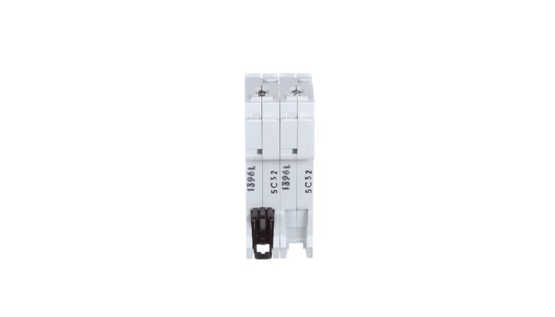 ABB S202-C32 Circuit Breaker, 2-Pole, C Curve, 32A, 6kA, 480Y/277VAC, Handle, Screw Terminals
