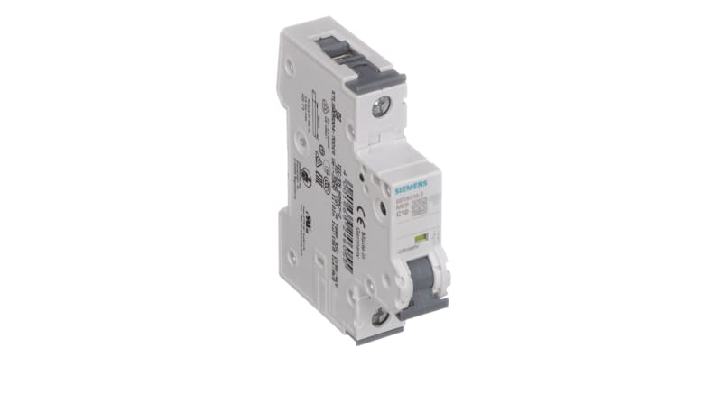 Siemens 5SY6110-7 Circuit Breaker, Supplementary, 1-P, 10A, C Curve ...