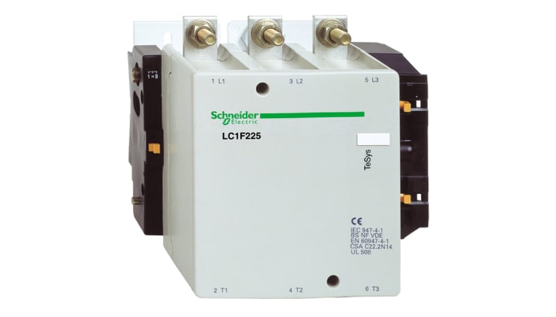 Schneider Electric LC1F330 Contactor, LC1 3-Pole, Motor Control, 3NO ...