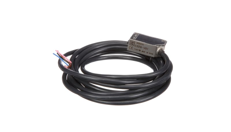 Omron Automation E3ZM-V61 2M Sensor Colour Mark S/S body NPN 2m Cable